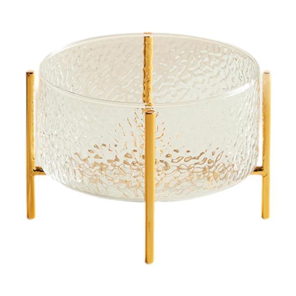 仕様:材質: ガラスサイズチャート:バケツ:17.5cmx8.5cm/6.89インチx3.35インチ棚の高さ: 13cm/5.12インチパッケージに含まれるもの:フルーツボウル1個...