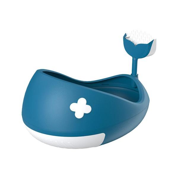 説明:[オープントイレ]: このオープン子猫用トイレは.かわいいクジラのデザインが特徴で.10.6Lの大容量で.体重10kgまでの猫に適しています.前面が高く.背面が低いため.あらゆるサイズの猫が簡単にアクセスできます. [お手入れ簡単]:...