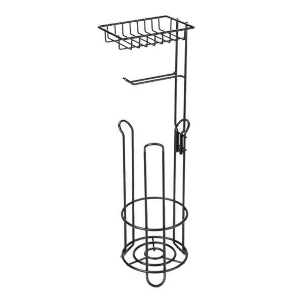 説明:[用途]: トイレットペーパーホルダースタンドは家庭での使用に適しています.ペーパータオルホルダーとしてだけでなく.収納ラックとしても機能し.バスルームに実用的な追加アイテムです. [素材]: ティッシュペーパーロールディスペンサーは...