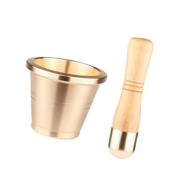 説明:[高品質素材]: この製品は純粋な真鍮製で.耐久性と長寿命を保証します.本体は美しくデザインされ.見た目も美しく.どんなキッチンにもぴったりです. [効率的なデザイン]: 木製の乳棒は頑丈でしっかりしており.効率的な叩きを保証します....