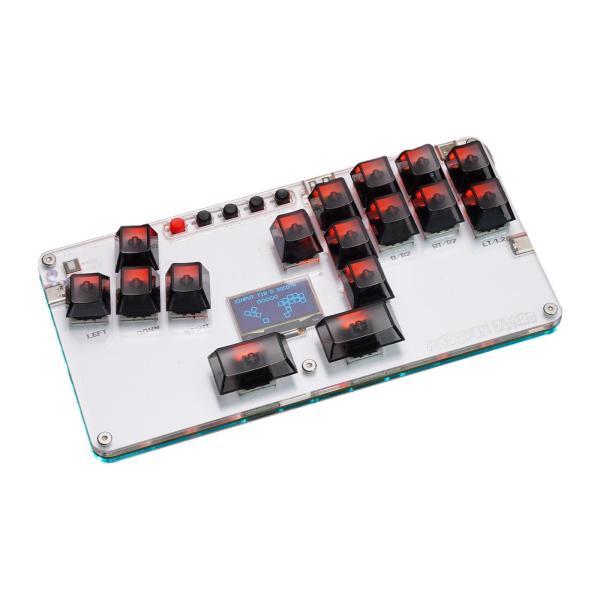 説明:[先進技術]: このミニヒットボックスコントローラーは.メイン周波数133MHzのデュアルコアARM Cortex-M0+プロセッサーを搭載しています.専用のQSPIバスを介して最大16MBの外部フラッシュメモリをサポートし.完全に接...