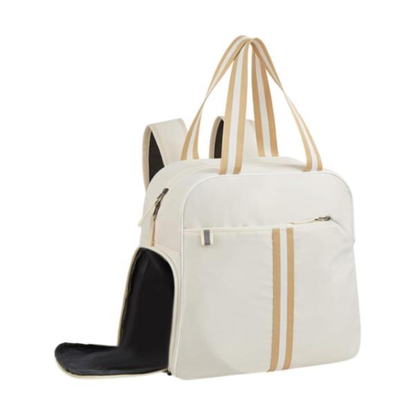 サイズチャート: 39cmx18cmx36cm/15.35インチx7.09インチx14.17インチパッケージに含まれるもの:ピックルボールバッグ1個...