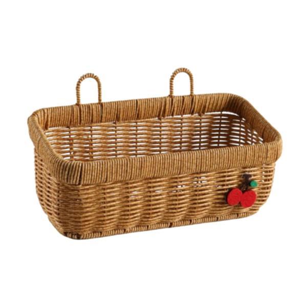 説明:[素材]: この収納バスケットは頑丈な構造で.長期間の使用に適しています. PE製で.長寿命と信頼性を保証します[多用途デザイン]:編みバスケットは.平らな面に掛けたり.置いたりできるように設計されています.中空のデザインにより排水が...