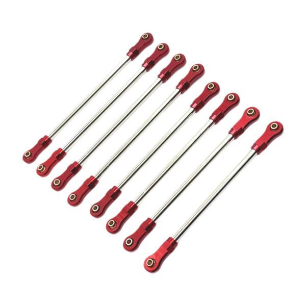 説明:[素材]: RCカーシャーシリンクロッドは金属製で.より優れ.頑丈で実用的です. [RCカーの交換]: シャーシリンケージは.古い部品や壊れた部品の交換に最適です. [調整可能]: RCカーアクセサリーはステアリングリンクやリンクに使...