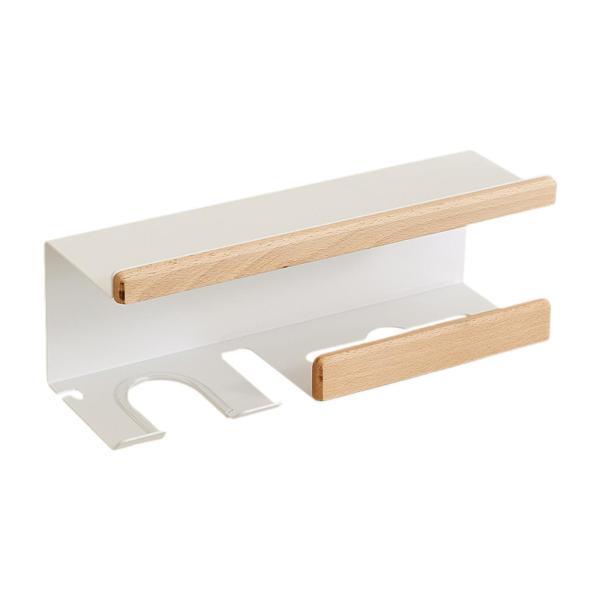 仕様:材質:木材.アルミニウム合金サイズチャート:10cmx33cm/3.94インチx12.99インチパッケージに含まれるもの:ヘアドライヤーホルダーラック x 1....