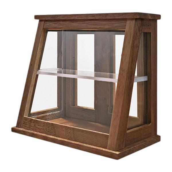 説明:[リアルなドールハウスの装飾]: 1/12 スケールのドールハウス用に設計されたフードミニチュアキャビネット[ディテール]: リアルなドア.ハンドル.棚付きのミニチュアドールハウスアクセサリーモデル[幅広い用途]: ドールハウスベーカ...