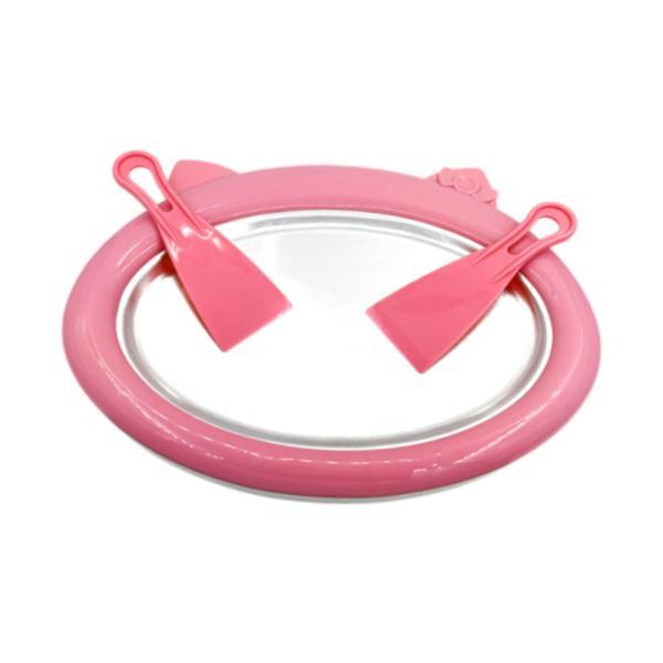 説明:[DIY材料]: インスタントアイスクリームメーカーは.自宅でアイスクリーム.フローズンヨーグルト.シャーベット.ジェラートを数分で作ることができます[使いやすさ]: アイスクリームパンは使い方が簡単で.電気も必要ありません.ヨーグル...