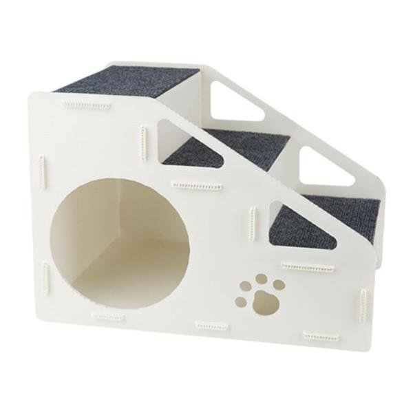 説明:犬犬の階段]:私たちのペットの階段は.小さな犬や猫が高いベッドやソファに登るのを支援するのに適しています安定性のために設計されています]:スリップの底と毛布で.これらの犬の階段信じられないほど頑丈で安定しており.あなたの小さな友人が上...