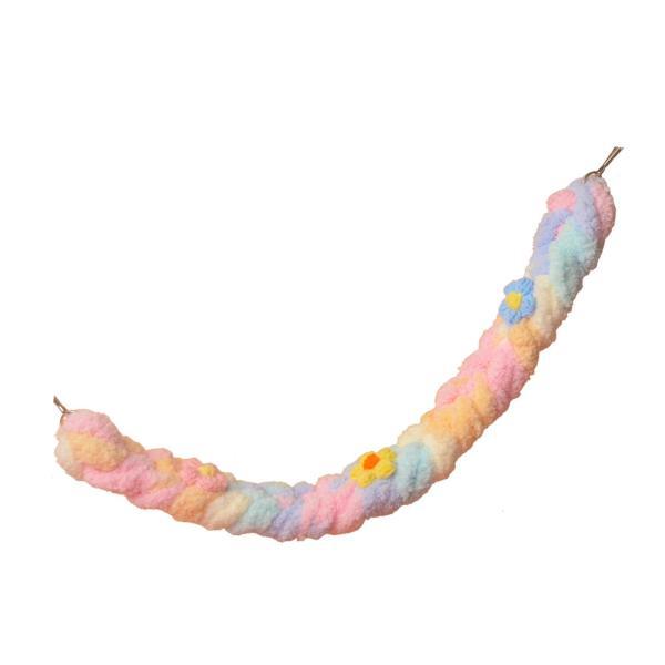 説明: climbingロープ]:この鳥のロープのおもちゃはあなたのペットに登山ロープを与え.彼らが遊ぶのを見て何時間も楽しい[品質]:オウムのクライミングロープは糸で作られており.あなたの鳥ができるようにする強力なサポートを提供します安全...