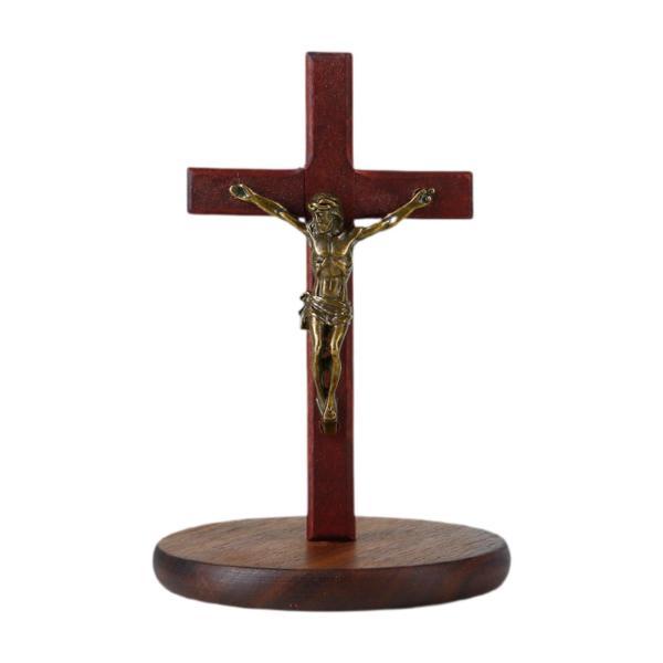 説明:[イエス十字架は置物を交差させます]:それはイエスの十字架を示し.redい.信仰の声明を象徴し.任意の部屋に敬意を払うものにします木材素材.上質な仕上がり.現実的なディテール.現実的なボディライン.敬iousな顔の特徴を備えた[ワイド...