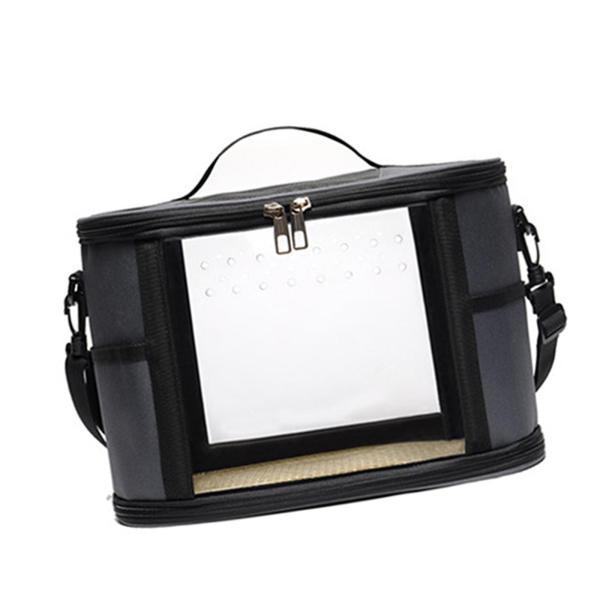 説明: lightweight bird carrier]このオウムシのキャリアバッグは.ペットの鳥を外に連れて行くためのもので.素晴らしい屋外を楽しむことができます使用中通気性]オウムキャリアバッグはメッシュウィンドウで設計されています....