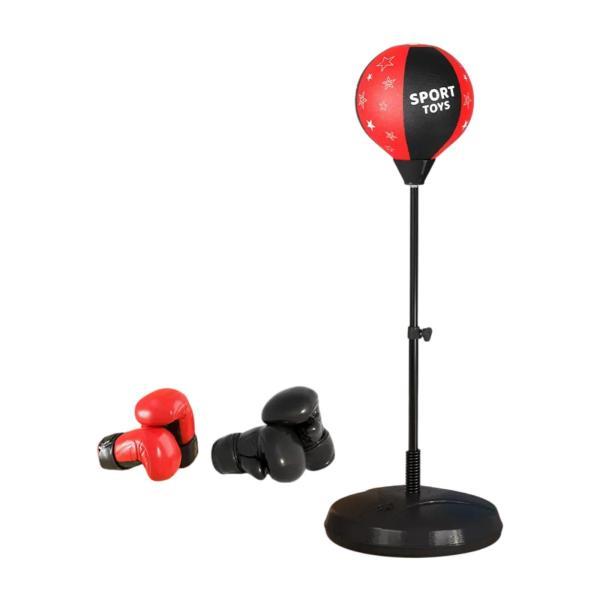 説明:すべての年齢の調整可能な高さ子供のボクシンググローブと1組の大人のボクシンググローブを.すぐにトレーニングを開始するために必要なすべてを提供します.ボクシングスキルとフィットネスレベルを向上させるための理想的なセットアップです ref...