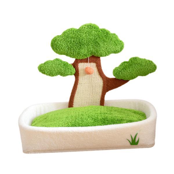 説明:[お手入れ簡単]: この猫用ベッドは取り外し可能なデザインで.お手入れが簡単で.猫にとって清潔な環境を確保します. [2 in 1盆栽猫ハウス]: 猫ベッドと爪とぎボードを組み合わせたこの猫爪とぎポストは.猫の休息と遊びのニーズに応え...