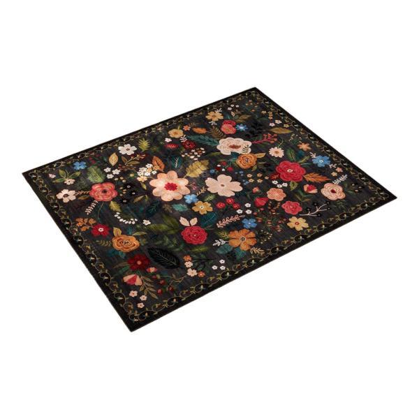 説明: [滑り止め耐久性]: ベルベットで作られたこの花柄の小さなエリアラグは.柔らかさと色あせ防止性を備え.しっかりと固定されます. [ボヘミアンデザイン]: ボヘミアンスタイルのこの花柄玄関マットは.リビングルーム.寝室.ダイニングエリ...