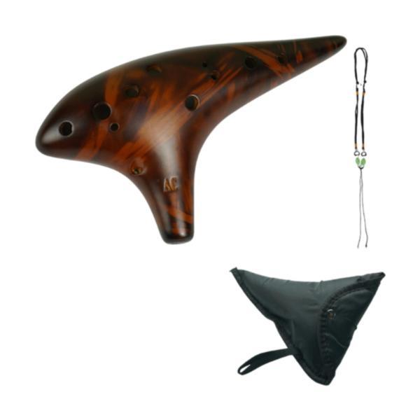 説明:[幅広い聴衆]:プロ仕様の楽器はオクターブと6度セクションを演奏できるため.初心者からプロまで.あらゆる演奏者に適しています.このオカリナは長期間の使用を保証します. [握りやすい]: 20cm×11cm(7.87インチ×4.33イン...