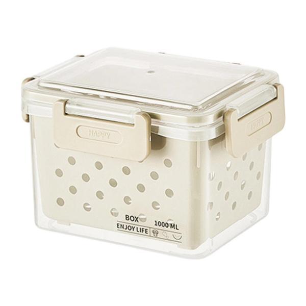 説明:[安全で漏れ防止の設計]: この収納ボックスには.密閉シリコンリングとバックル設計が採用されており.しっかりと密閉され.食品の臭いが混ざったり液体が漏れたりするのを防ぎます. [多用途]: この生鮮食品保存容器は.食品の鮮度保持.果物...