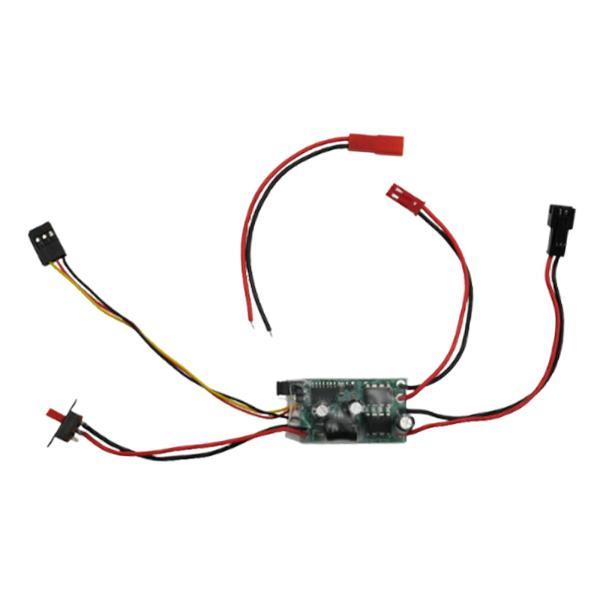 説明:[素材]: 電子部品で作られたこのESCは.RCカーの冒険中に耐久性と信頼性の高いパフォーマンスを保証します. [適合]: RCブラシESCは1/12 1/16 1/18 1/24 RCカー用に特別に設計されています. [強化された制...