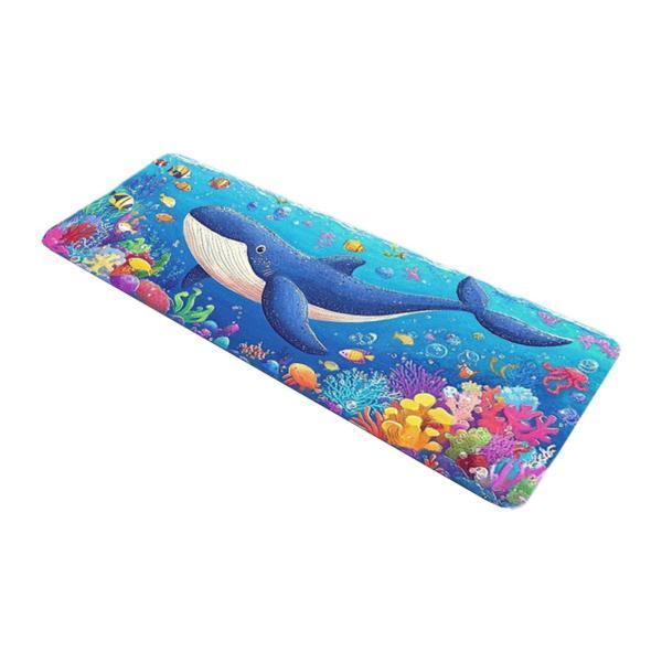 説明:[漫画バスタブマット]: バスマットはかわいい漫画のパターンと面白い海をテーマにしたデザインを採用しており.入浴をより楽しくします. [信頼できる素材]: 滑り止めシャワーマットはバスタブマット素材で作られており.耐摩耗性と吸水性に優...