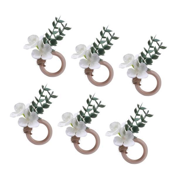 説明:[魅力的なデザイン]: このナプキンリングは美しい花のデザインが特徴で.バレンタインデーのお祝いや特別な機会にロマンチックな雰囲気を添えるのに最適です. [素晴らしいサイズ]: 各ナプキンリングの内径は3.5cm/1.38インチで.ほ...