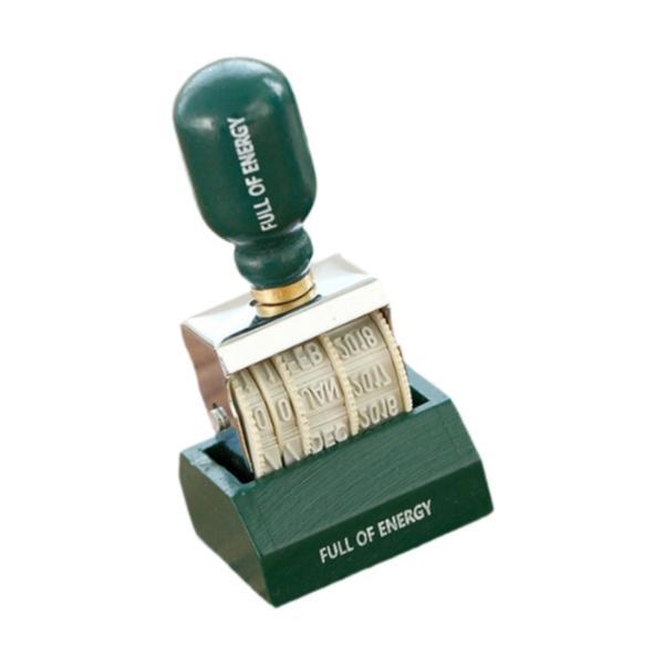 説明:[ローラーズスタンプ]: このスタンプは便利なローラーノブデザインが特徴で.ヴィンテージの日付消印で簡単かつ効率的にスタンプできます. [素材]: 木と金属で作られたこの日付スタンプは.使用中に耐久性と快適なグリップを保証します. [...