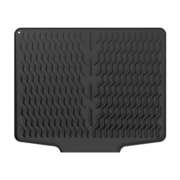 説明:[多用途で便利]: このシリコン製食器乾燥マットは.様々なシーンを想定して設計されており.様々な用途に非常に便利です.キッチンカウンター.シンクの縁.冷蔵庫の中.引き出しのライナーなど.どんな場所でも簡単に使えます. [効率的な排水設...