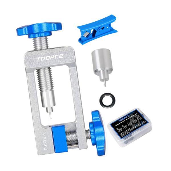 説明:[2 in 1]: 油圧挿入ツールは.ピンドライバー挿入ツールとチューブカッターの両方を備えたプロフェッショナルな2 in 1ツールです. [人間工学]: バイクピンドライバー挿入ツールは人間工学に基づいて設計されており.快適なグリッ...