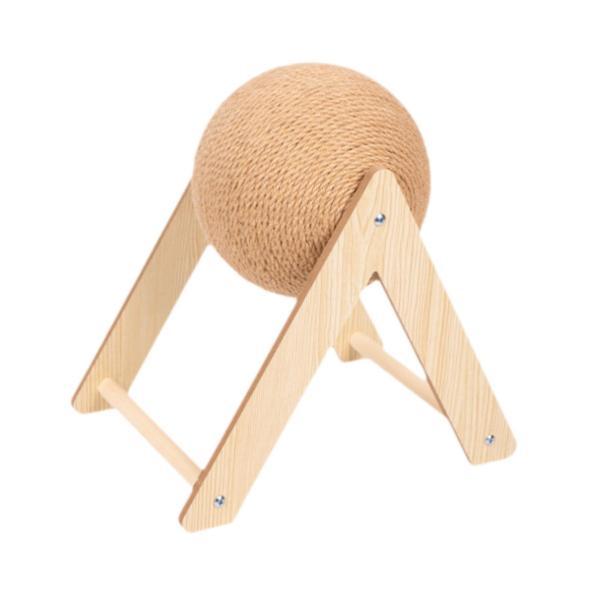 説明:[デザイン]: この猫用爪とぎおもちゃは.抜け落ちることなく激しい引っかき傷に耐えるように設計されたボールが特徴で.猫の友達に清潔な遊び場を提供します. [素材]: 丈夫な密度のボードと麻ロープで作られたこの猫用爪とぎは.猫が引っ掻く...