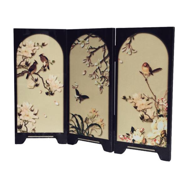 説明:[エレガントなデザイン]: このデスクトップの折りたたみ式スクリーン飾りは.創造的で視覚的に印象的な外観で.高い美的魅力を備えています. [芸術的なタッチ]: 古典的な中国の芸術の花と鳥の絵画で飾られたこの作品は.あなたの家の装飾に優...