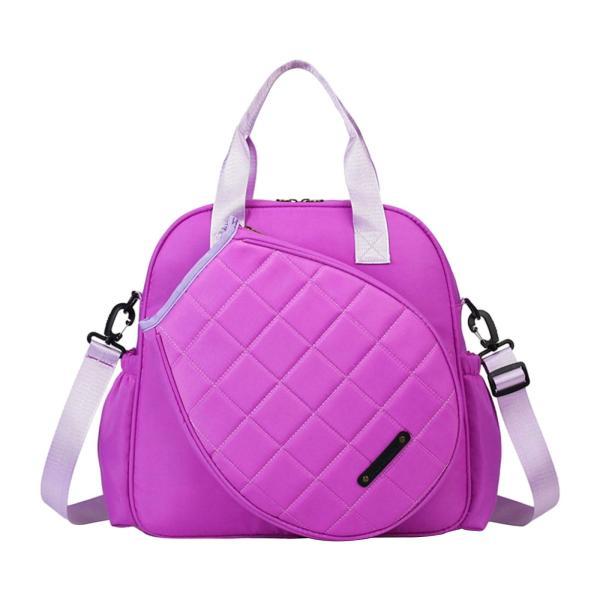 説明:[多用途デザイン]: スポーツハンドバッグは.バドミントンやテニスなど.さまざまなボールスポーツに適しており.あらゆる運動ニーズに対応する多用途な選択肢です. [大容量]: バドミントンラケットバッグ.ラケットやアクセサリーを収納でき...