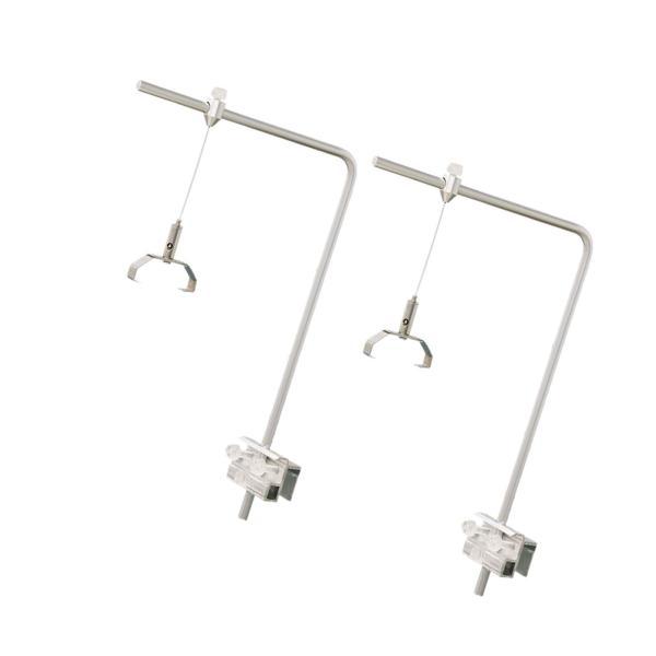 説明:[ユニバーサル]: 水槽用LEDライト専用に設計されたユニバーサル吊り下げブラケットで.安全で高い位置に設置できるソリューションです. [プレミアム素材]:湿気の多い環境でも長期間の性能を発揮する頑丈で軽量なアルミニウム合金製. [調...