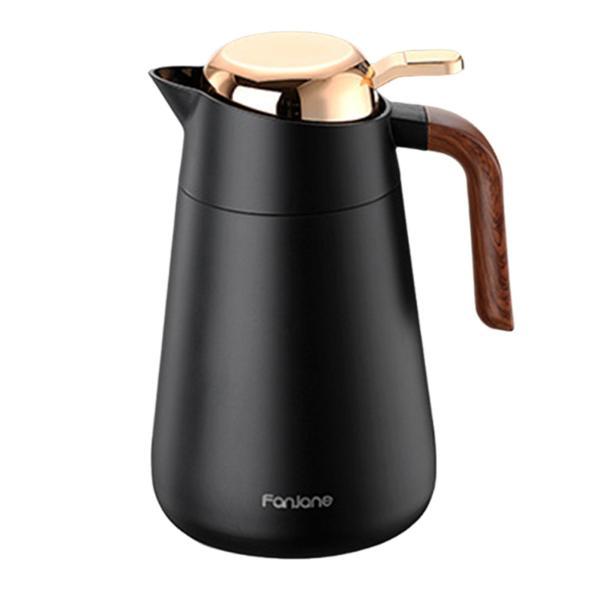 説明: [お気に入りの飲み物をお楽しみください]: この大きな断熱ピッチャーで.お気に入りの飲み物.コーヒー.水を準備.提供.保管できます.冷水と温水の両方に対応し.日常使いやゲストの接待に最適です. [断熱材]: この漏れ防止断熱ピッチャ...