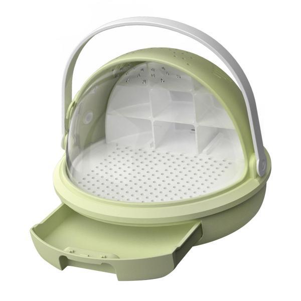 説明: [機能]カイコ専用の飼育箱で.観察箱や成長室としても使えます. [透明]カイコ観察箱は透明なデザインで.カイコの成長を観察しやすいです. [広々とした]このカイコ育成容器は独立したチャンバーを備えており.カイコが成長するのに十分なス...