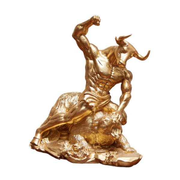 説明:[素材]: ブルベアファイト像は樹脂素材で作られており.頑丈で耐久性があり.長い耐用年数を保証します. [クリエイティブデザイン]: この動物の彫刻は雄牛と熊の戦いのデザインで.空間のユニークな雰囲気を高め.どんな空間でも印象的な中心...