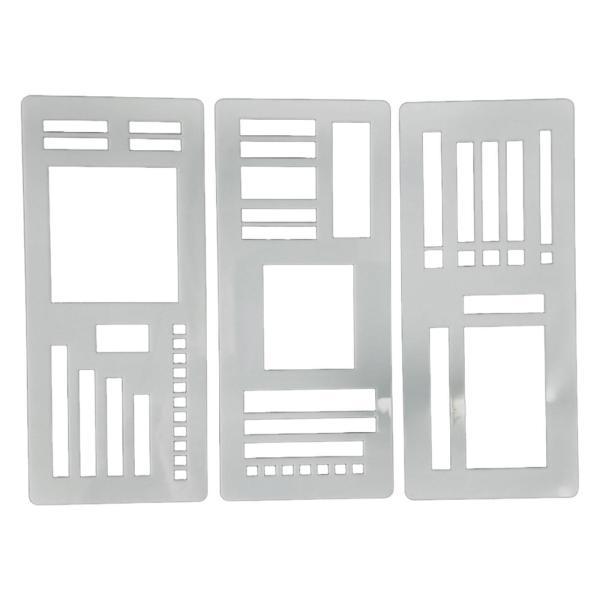 説明: [描画用クラフトツール]: このジャーナルステンシルキットは.目標.タスク.創造的なアイデア.週次スプレッド.月次概要.ToDoリストの作成に適しています. [素材]: PVC素材で作られたプランナートラッカーテンプレートは.頑丈で...