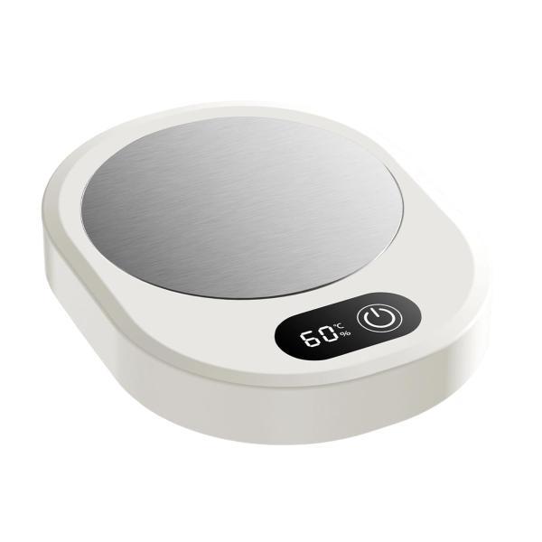 説明: [用途]: デスク用コーヒーウォーマーは飲み物を適温に保つように設計されており.このマットはミルク.コーヒー.紅茶などを温めるのに最適です. [温度調節可能]: カップウォーマーは4段階の温度調節が可能で.30℃から60℃まで簡単に...