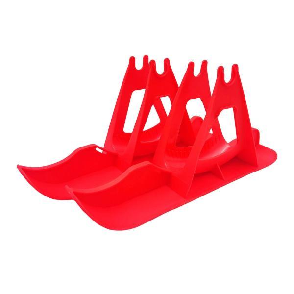 説明: [冬用そりボードアタッチメント]スキーそりをバランスバイクの車輪に取り付けることで.バランスバイクがそりに変身し.子供たちは雪の斜面で自由に遊ぶことができます. [多用途]ユニバーサルキッズスノースキーセット.12インチの子供用バラ...