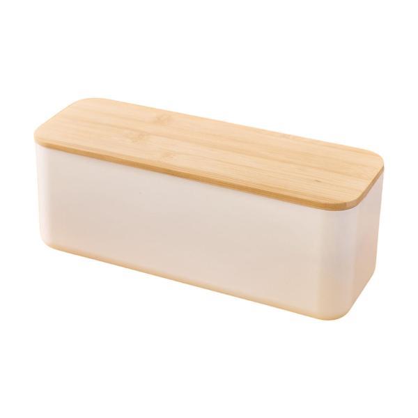 説明: [多用途収納]:この容器はパン.ケーキ.スナック.ペストリー.クッキー.その他の小物を収納し.キッチンを整理整頓するのに適しています. [プレミアム素材]:ブレッドボックスはポリプロピレン製で.スタイリッシュな竹製の蓋が付いており....
