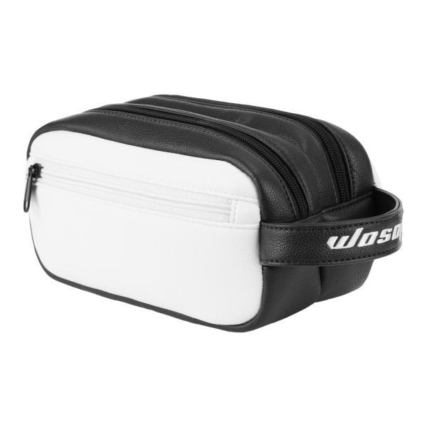 説明: [ポータブル]ゴルフボールキャリーバッグには便利なサイドリストストラップとハンドルが付いており.ゴルフコースに持ち運びしたり.バックパックに取り付けたりするのが簡単です. [大容量]貴重品ポーチには 2 つの大きなコンパートメントと...