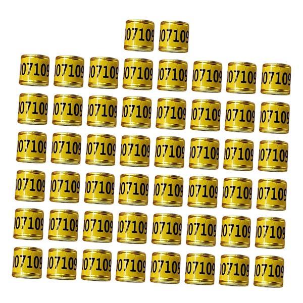 説明: [番号付き]鳩の足輪にはランダムに割り当てられた番号が付いているので.個々の鳥の追跡と識別が容易です. [サイズ]1cmx1.1cm/0.39インチx0.43インチ.パッケージにはピジョンレッグリング50個が含まれています. [素材...