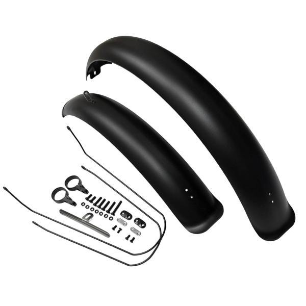 仕様: 材質: プラスチック サイズチャート: フロントリアセット: フロントフェンダー: 長さ: 60cm/23.62インチ アーク長さ: 65cm/25.59インチ 高さ: 12.5cm/4.92インチ リアフェンダー: 長さ: 76c...