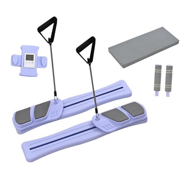 説明: [多機能フィットネス機器]: この分割スタイルのピラティスボードは.簡単に収納および持ち運びできるように設計されており.多目的なトレーニング体験を提供し.多くのスペースを取らずに家庭での使用に適しており.魅力的で効果的なホームフィッ...