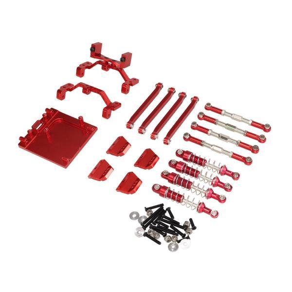 説明: [用途]:RCショックマウントセットは1/12 MN99S RCカーに最適です. サイズチャート: ショックアブソーバー(全長6.26cm/2.46インチ.取り付け距離5.6cm/2.20インチ.ストローク0.8cm/0.31インチ...