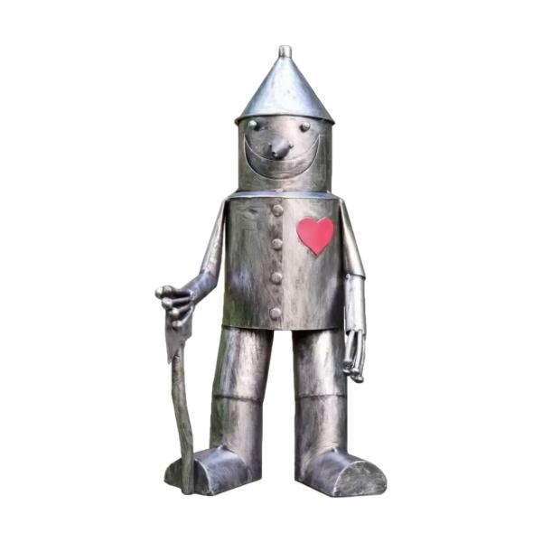 説明: [魅力的な装飾]: この創造的に作られたブリキの男の像であなたの庭.パティオ.または花壇を美しく飾り.どんな屋外スペースにも個性と魅力を加えます. [素材]: 丈夫な鉄で巧みに作られたこの庭の彫刻は.色あせや錆びることなく気象条件に...