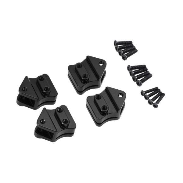 説明: [互換性]: リモートコントロールカー用に特別に設計されており.適切なフィット感と信頼性の高いパフォーマンスを保証します. [高品質素材]: リーフスプリングマウントハンガーは高品質のアルミニウムから作られており.これらのリーフスプ...