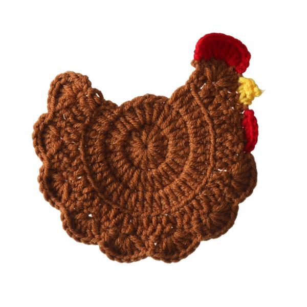 説明: [愛らしいデザイン]: 愛らしい手編みのひよこの形がテーブルにお祝いの雰囲気を添え.イースターや普段のインテリアに最適です. [高品質素材]: かぎ針編みのチキンコースターは.手触りの良い柔らかい糸で作られています. [コンパクトサ...