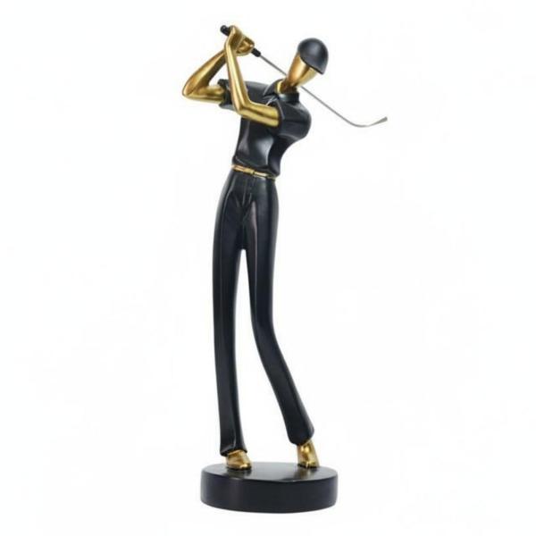 【装飾品】: スポーツァーフィギュアとしてまとめた3体セットで、空間にスポーツらしい洗練感を添える置物です。リビングや書斎、オフィスの棚に置くだけで、シンプルなインテリアにほどよい存在感をプラスします。【デザイン】: スポーツ選手像ならでは...