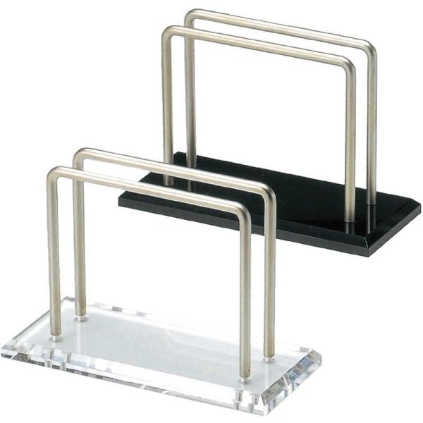 主な仕様 / 商品カテゴリ : メニューブック立て 洋風メニュー立て / 商品名 : アクリル＆バー ブック立て / メーカー名 : えいむ / メーカー品番 : BS-122 / 色 : クリア , ブラック / サイズ : 160xH1...