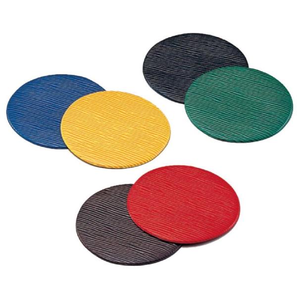 主な仕様 / 商品カテゴリ : 業務用飲食店用品 コースター / 商品名 : レザータッチ グルーブ コースター / メーカー名 : えいむ / メーカー品番 : GM-21 / 色 : レッド , イエロー , グリーン , ブルー , ...