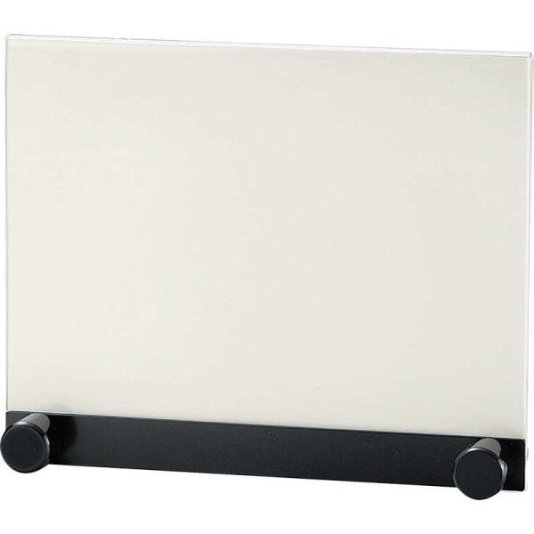 主な仕様 / 商品カテゴリ : メニュースタンド 洋風メニュースタンド / 商品名 : スチール 丸足 メニュースタンド 紙サイズ B6 ヨコ / メーカー名 : えいむ / メーカー品番 : MS-121B / サイズ : W182xH1...