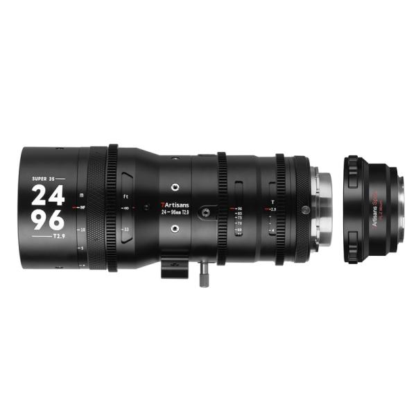 【発売日：2024年09月02日】七工匠 7Artisansの「Sprite 24-96mm T2.9 S35」と「PLマウントレンズ用アダプター」のセットです。本格的なシネマレンズを様々なカメラボディで使用できます。# PLマウント pl...